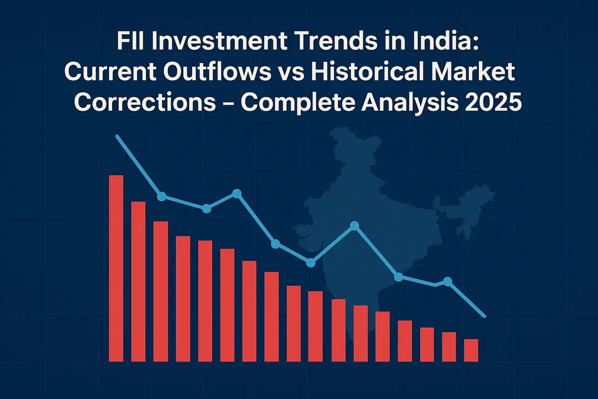 FII Outflows India 2025 | FII Investment Trends in India