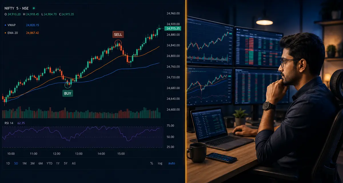 5 Minute Nifty Scalping Strategy for Safe Intraday Profits